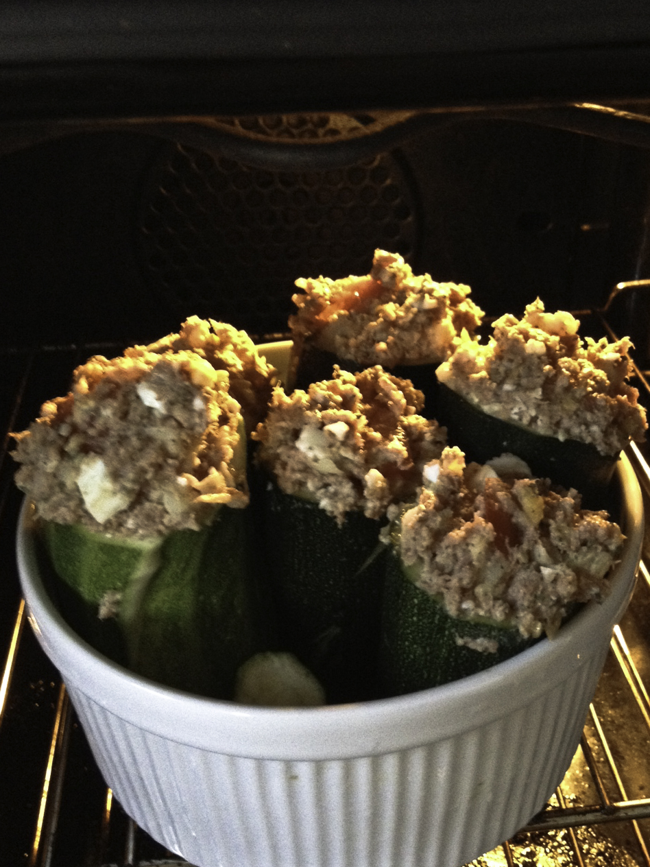 Antonella's World: Qarabali mimli - stuffed (marrows!)