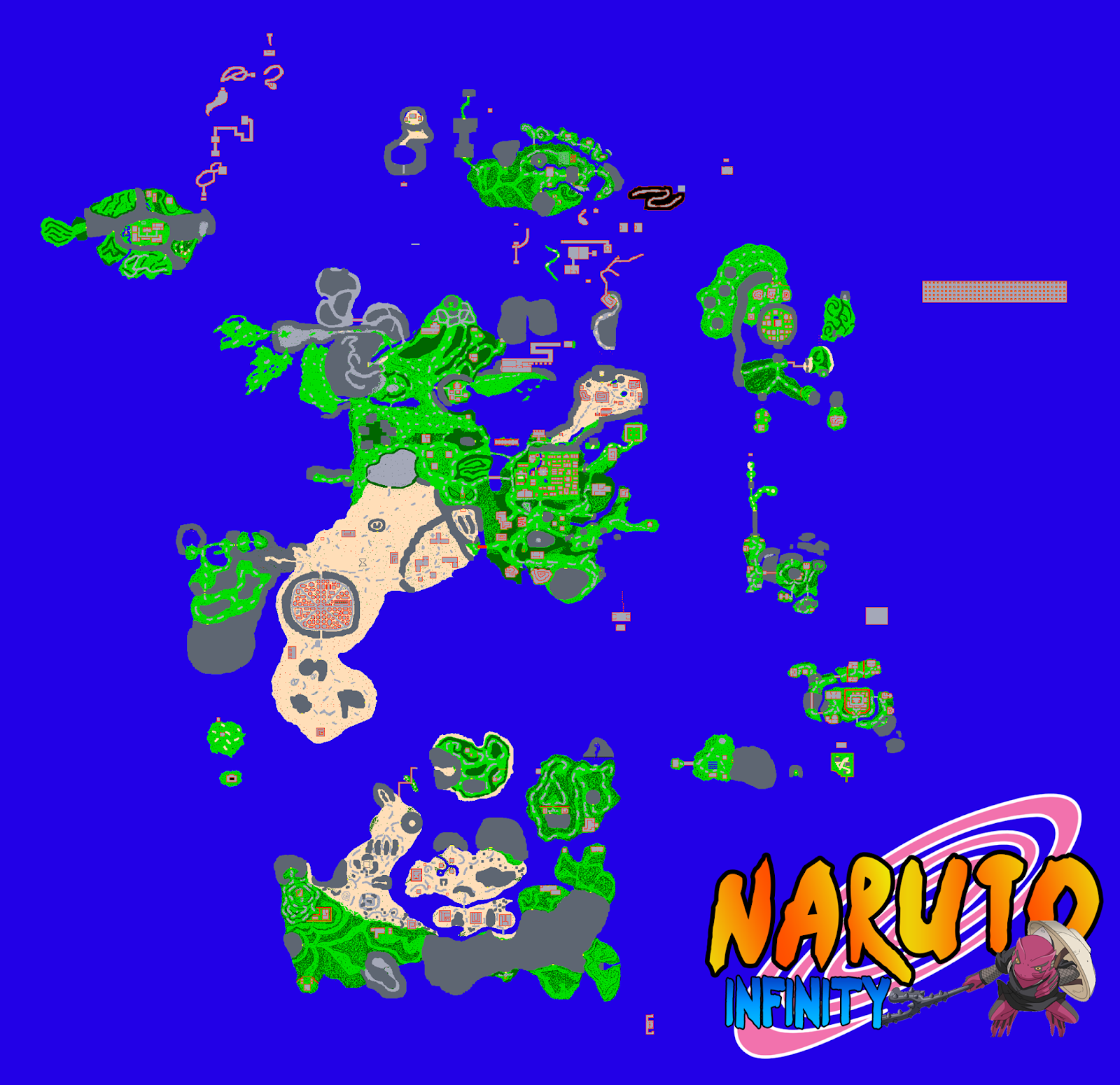 Naruto Infinity Online ::.: Mapa