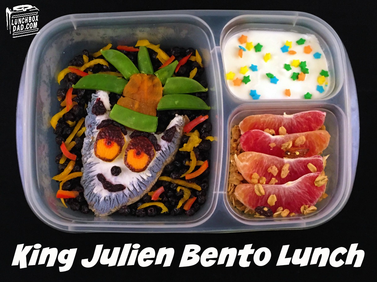 Lunchbox Dad: King Julien Bento Lunch