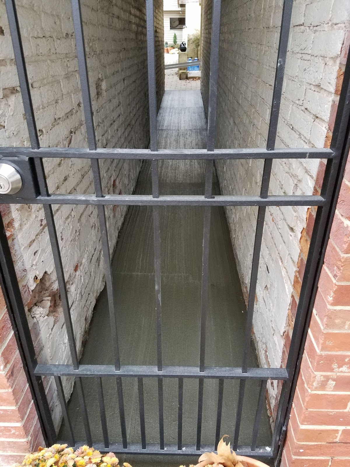 Custom Stoneworks & Design Inc.: New Concrete Sally Port Alley Way in ...