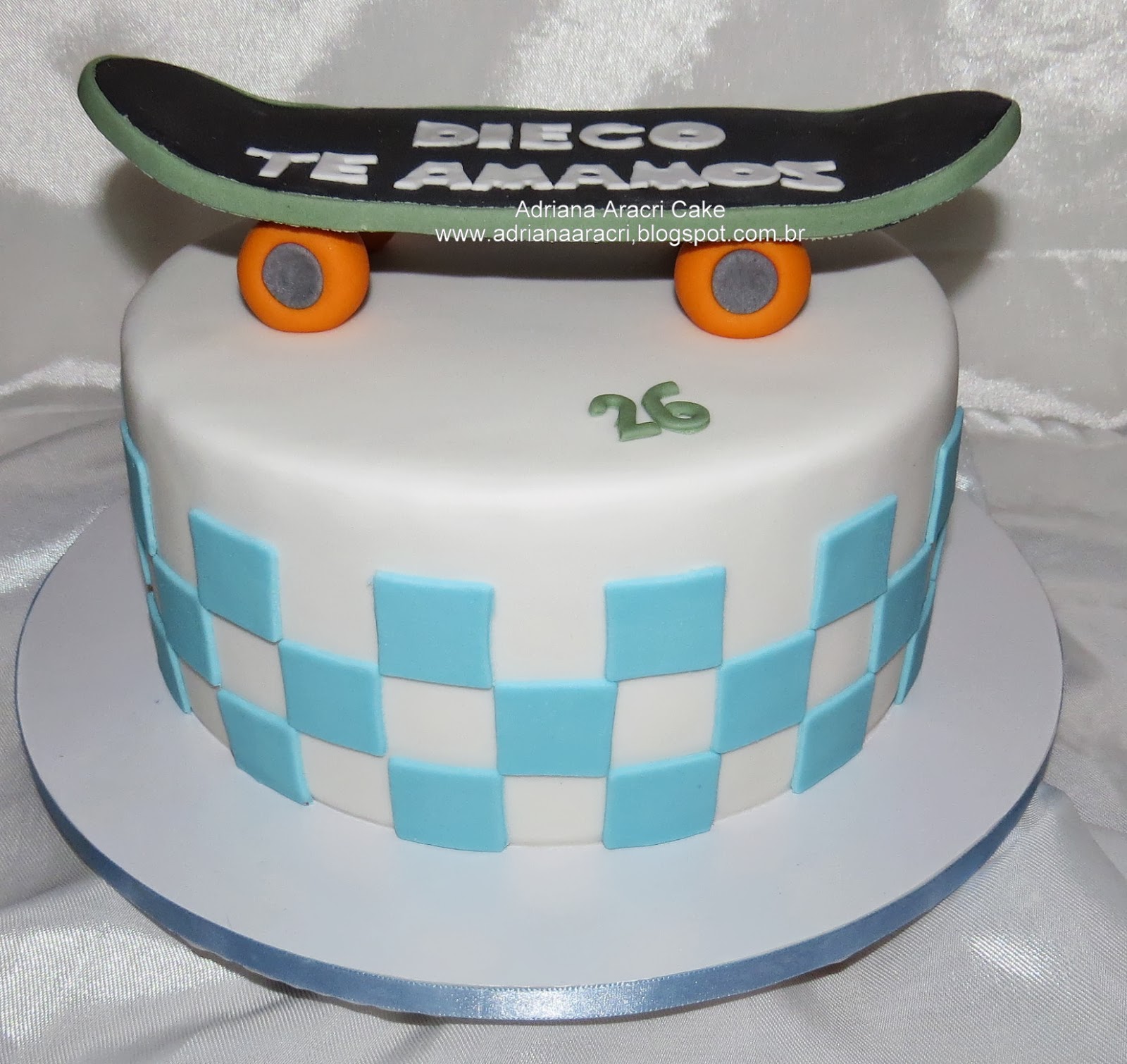 Bolo Decorado Skate | Bolos Decorados