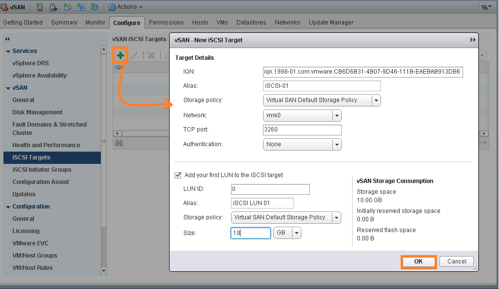 Virtualization The Future: ISCSI Target Service in VMware Virtual SAN 6 ...