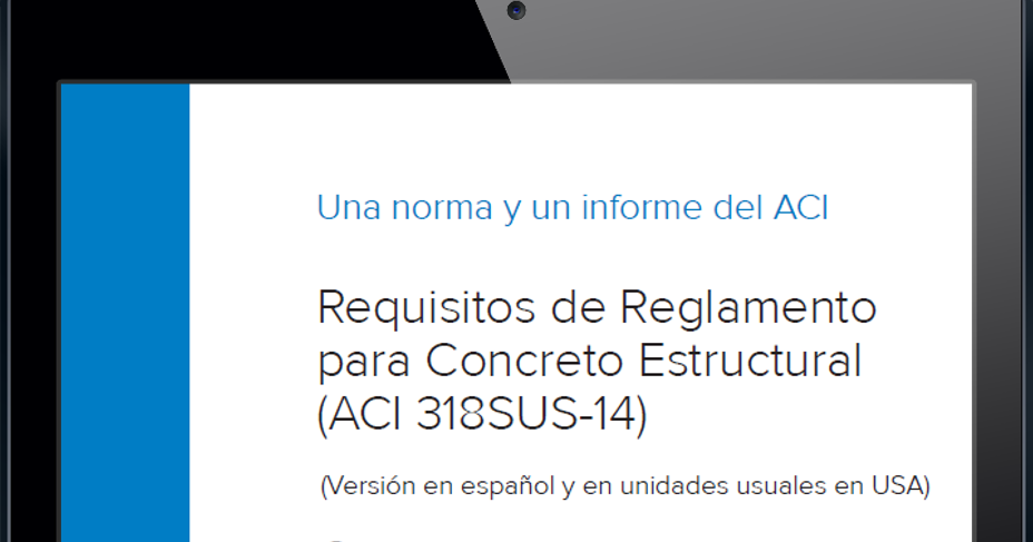 AULA SEPROINCA: Código ACI 318-14 en Español