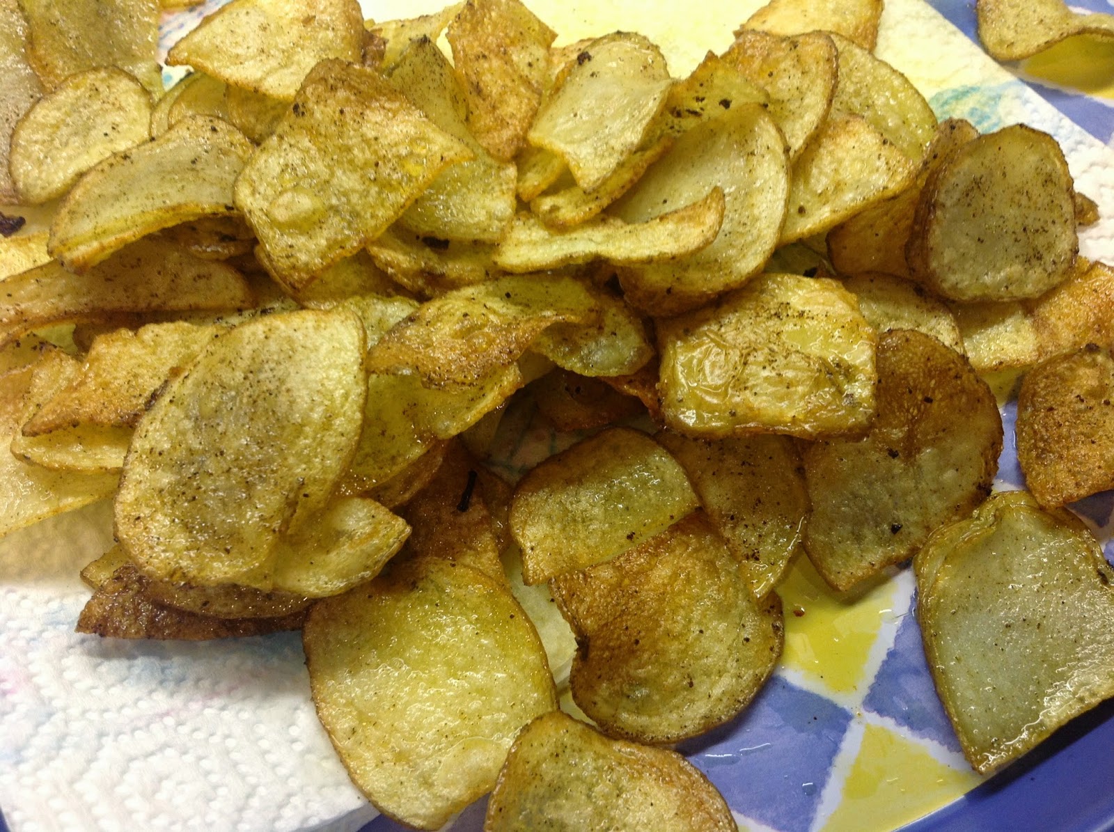 This Muslim Girl Bakes: BBQ Potato Crisps