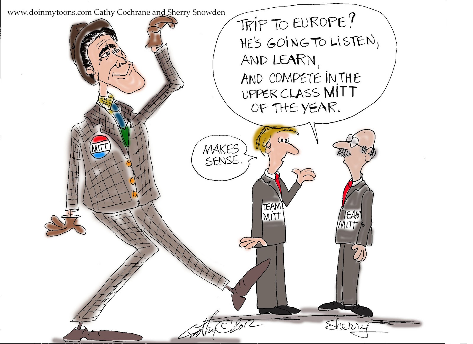 DoinMyToons: Upper Class Mitt of the Year