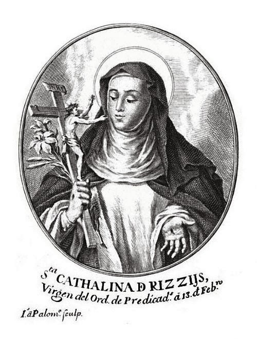 Santoral Dominicano: Santa Catalina de Ricci, 4 de Febrero