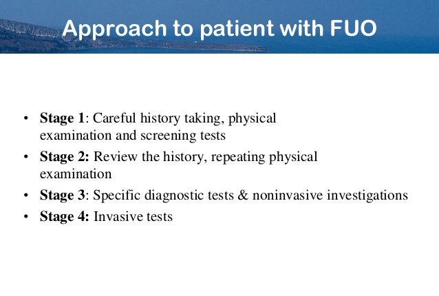 Prepare for Medical Exams : Etiologies Of Fever Of Unknown Origin.