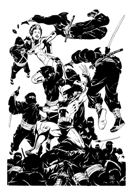 The Unpublished X-Men: Paul Smith - Wolverine and Rogue