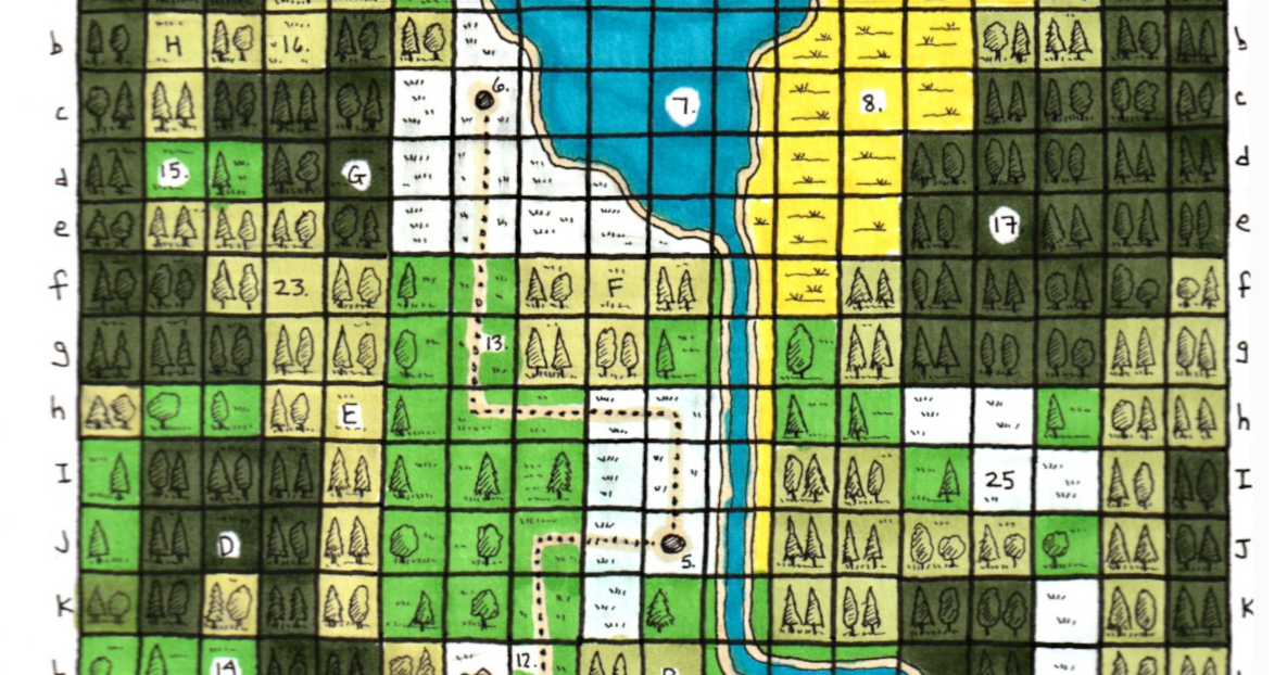 TheVintageDM: Grid Crawl Maps