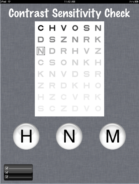 OptEyeCheck – an iPhone App for Checking Your Vision | Offshore IT Service