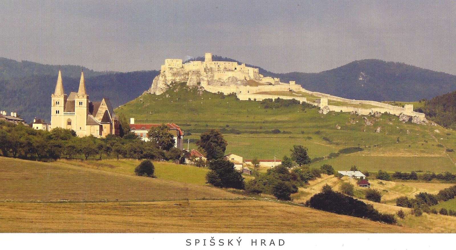 A Journey of Postcards: The ruins of Spiš Castle | Slovakia