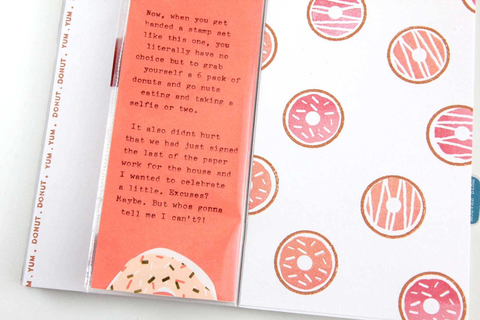 Dearly Dee: Pocket Page Notebook :: Donuts