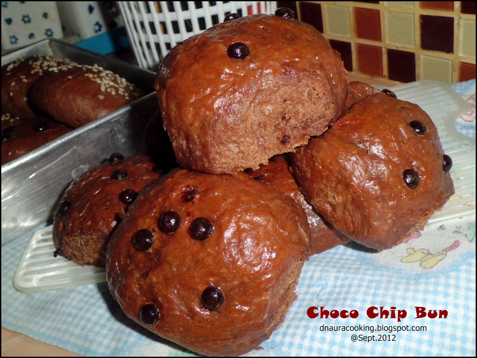 D'naura Natural Cooking: Choco Chip Bun