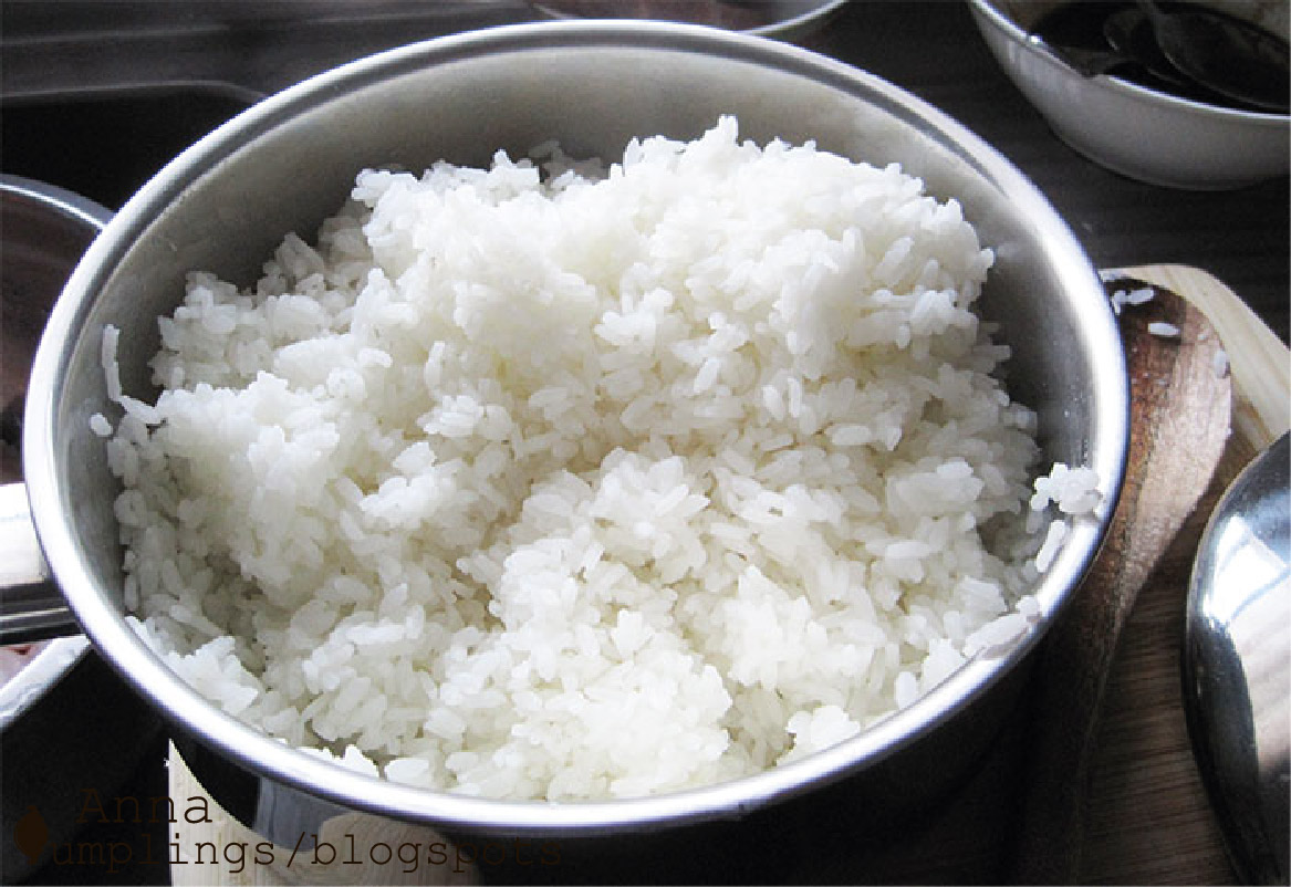 Anna Dumplings: Perfect Cooked Rice
