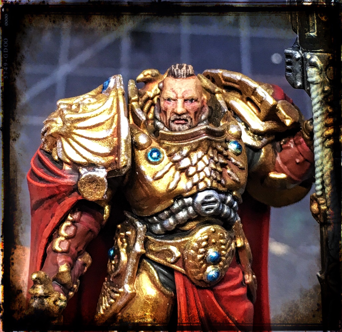 262nd Death Korps of Krieg: Custodes Shield-Captain w/Ax to DONE