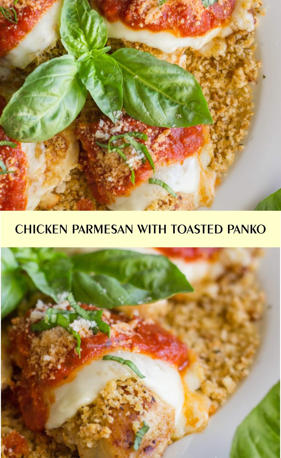 CHICKEN PARMESAN WITH TOASTED PANKO | Extra Ordinary Food
