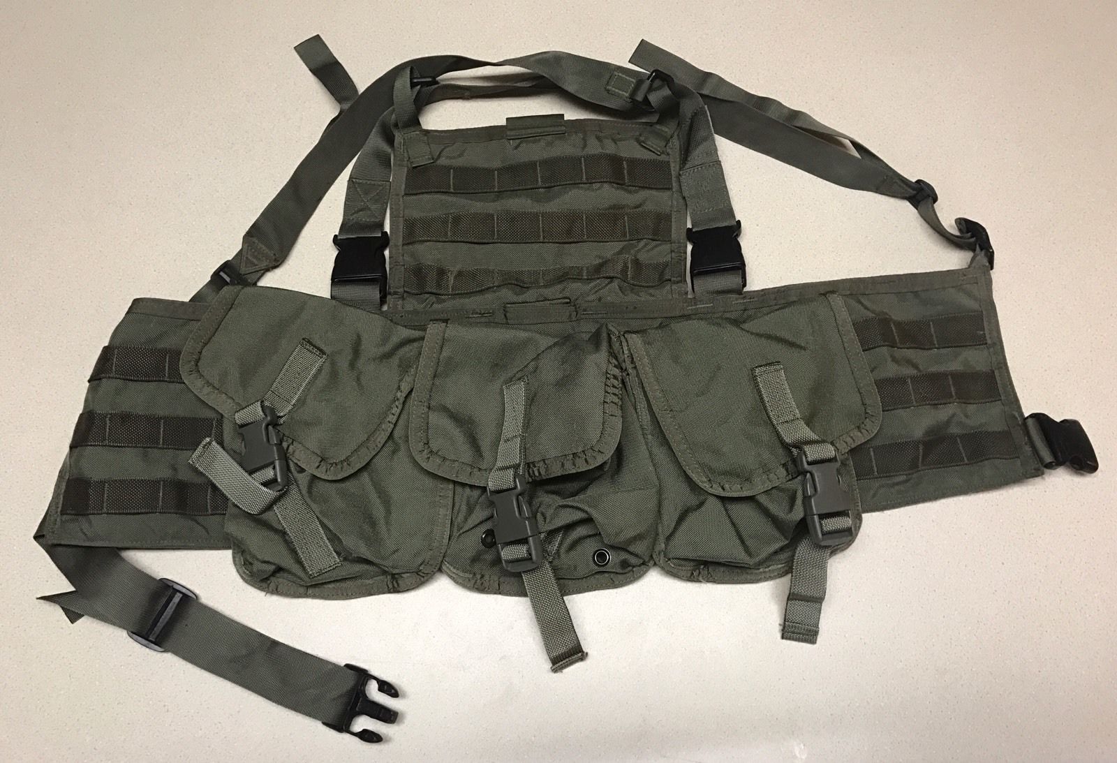 Webbingbabel: Paraclete RACK Vest System Smoke Green '03 - Abdominal or ...