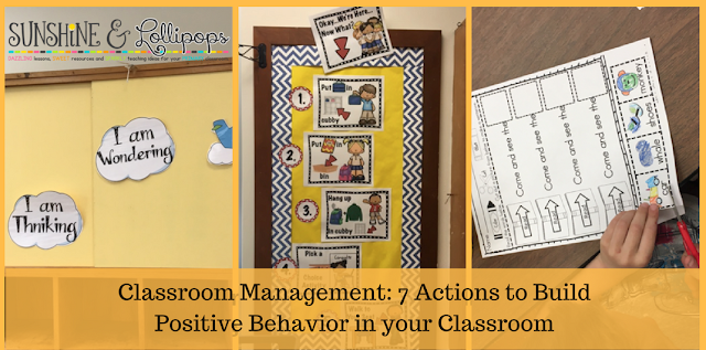 Classroom Management: 7 Actions to Build Positive Behavior in your ...