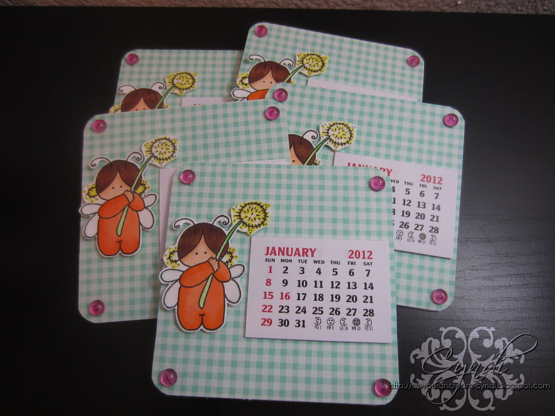 Strawberries n' Cream: Coaster Calendars Galore...