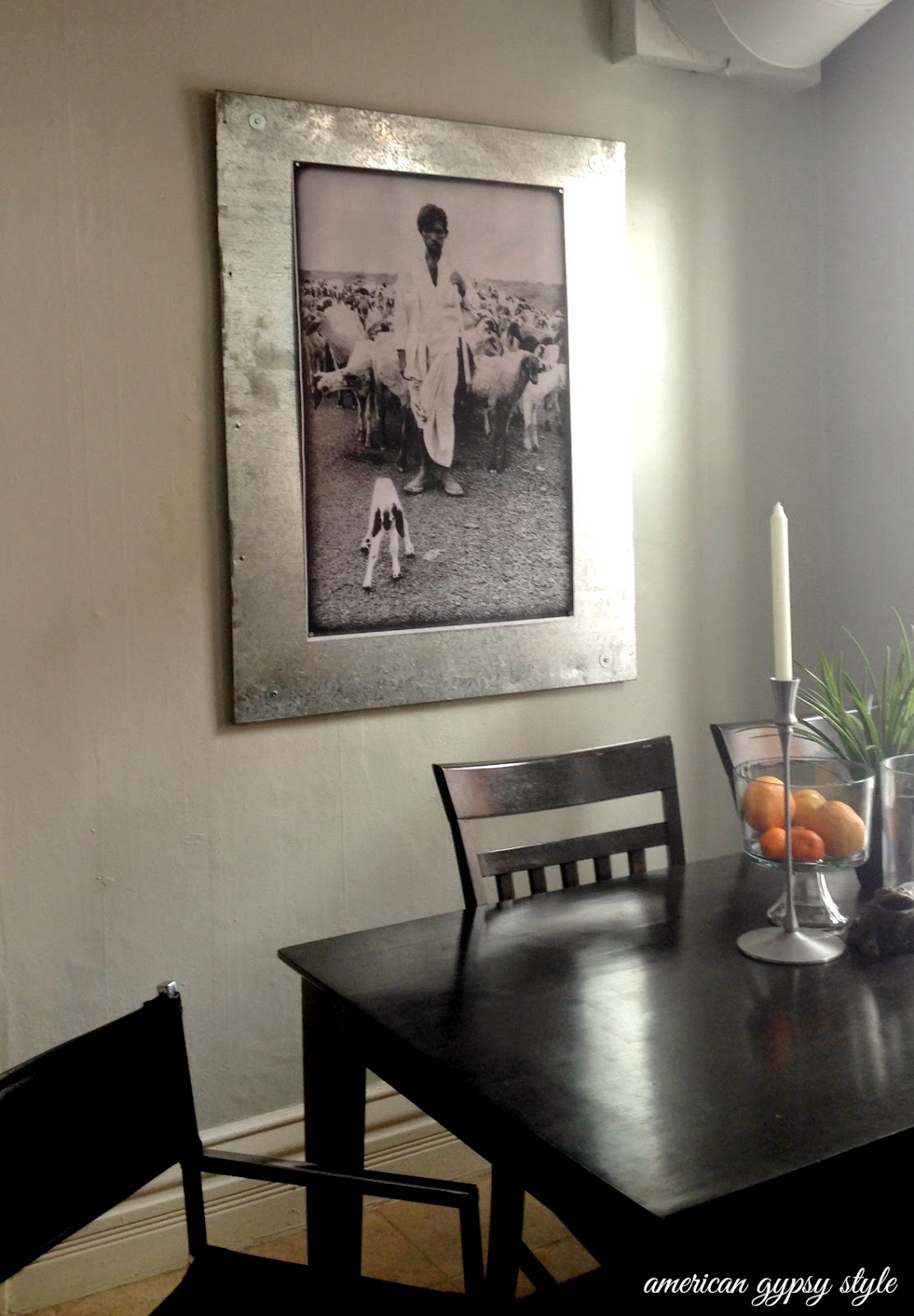 DIY: How to Make a Large Metal Frame for Oversized Engineering Print ...