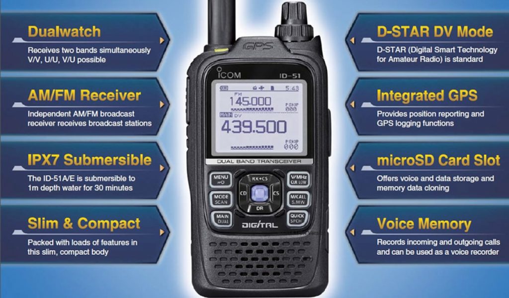 Icom ID-51A El Telsizi - Pro Radio Club - News Technology