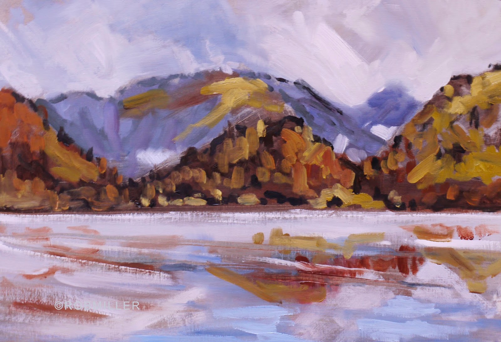 Oil painting Demonstration Hutton Art Society