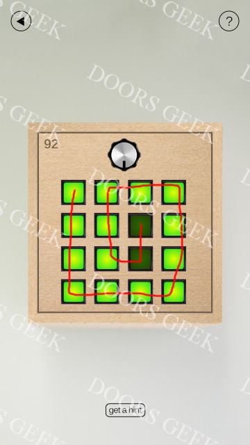 What's inside the box? Level 92 Solution ~ Doors Geek