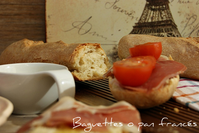 BAGUETTES O PAN FRANCÉS - Atrapada en mi cocina