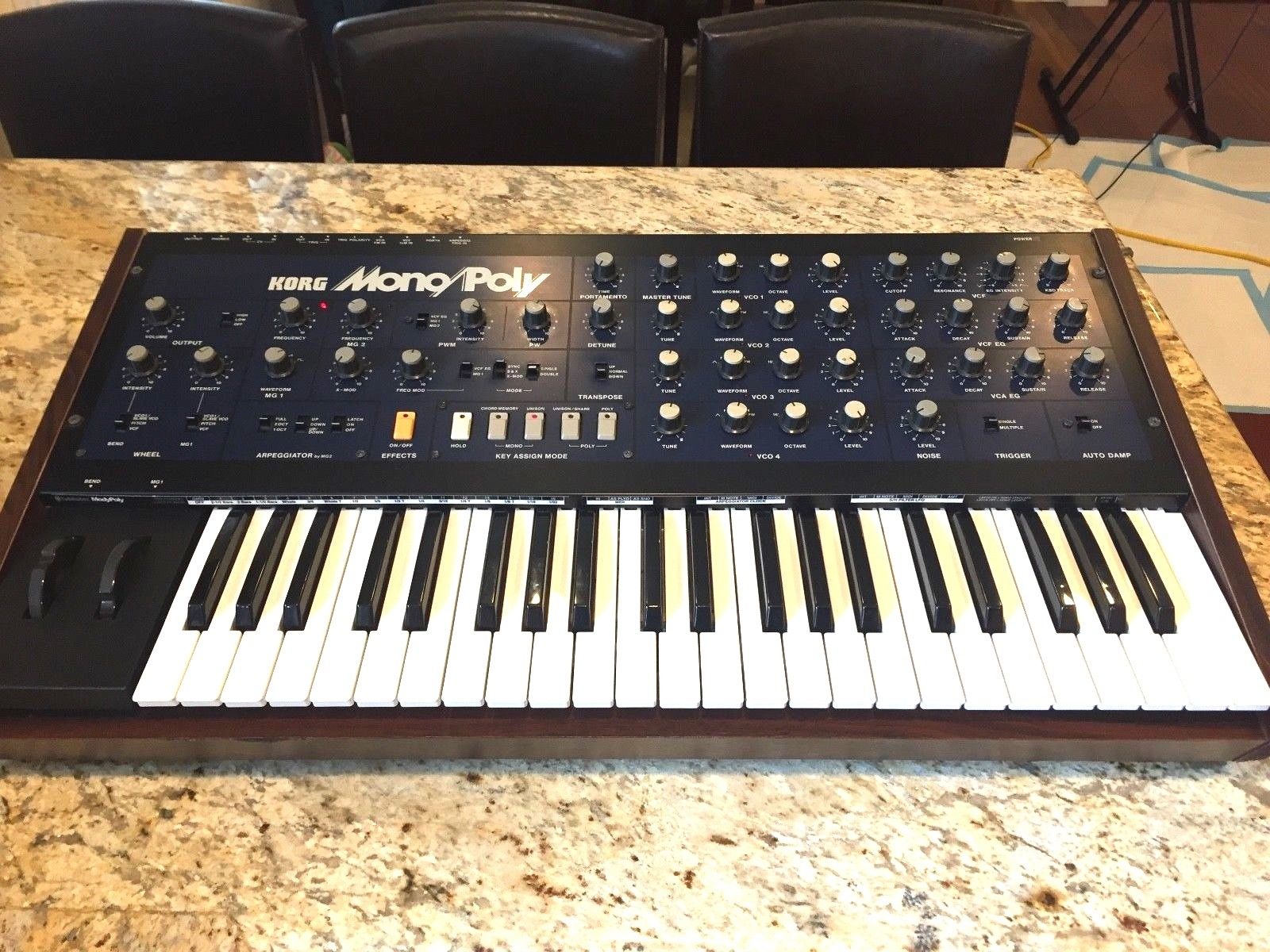 MATRIXSYNTH: Korg Mono/Poly - Vintage Analog Synthesizer w/ MIDI SN 374172