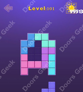 Move Blocks [Easy] Level 101 to Level 110 ~ Doors Geek