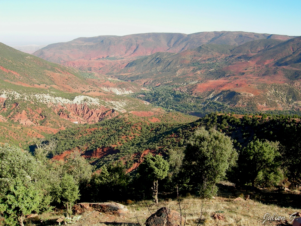 Coins du Monde: MAROC - Sud Marocain - Le Haut-Atlas et le col Tizi n ...
