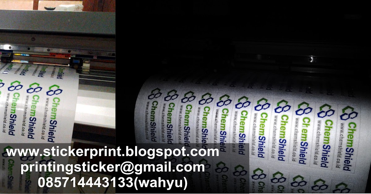 PRINTING STICKER JAKARTA : PRINT SCOTLIGHT STICKER