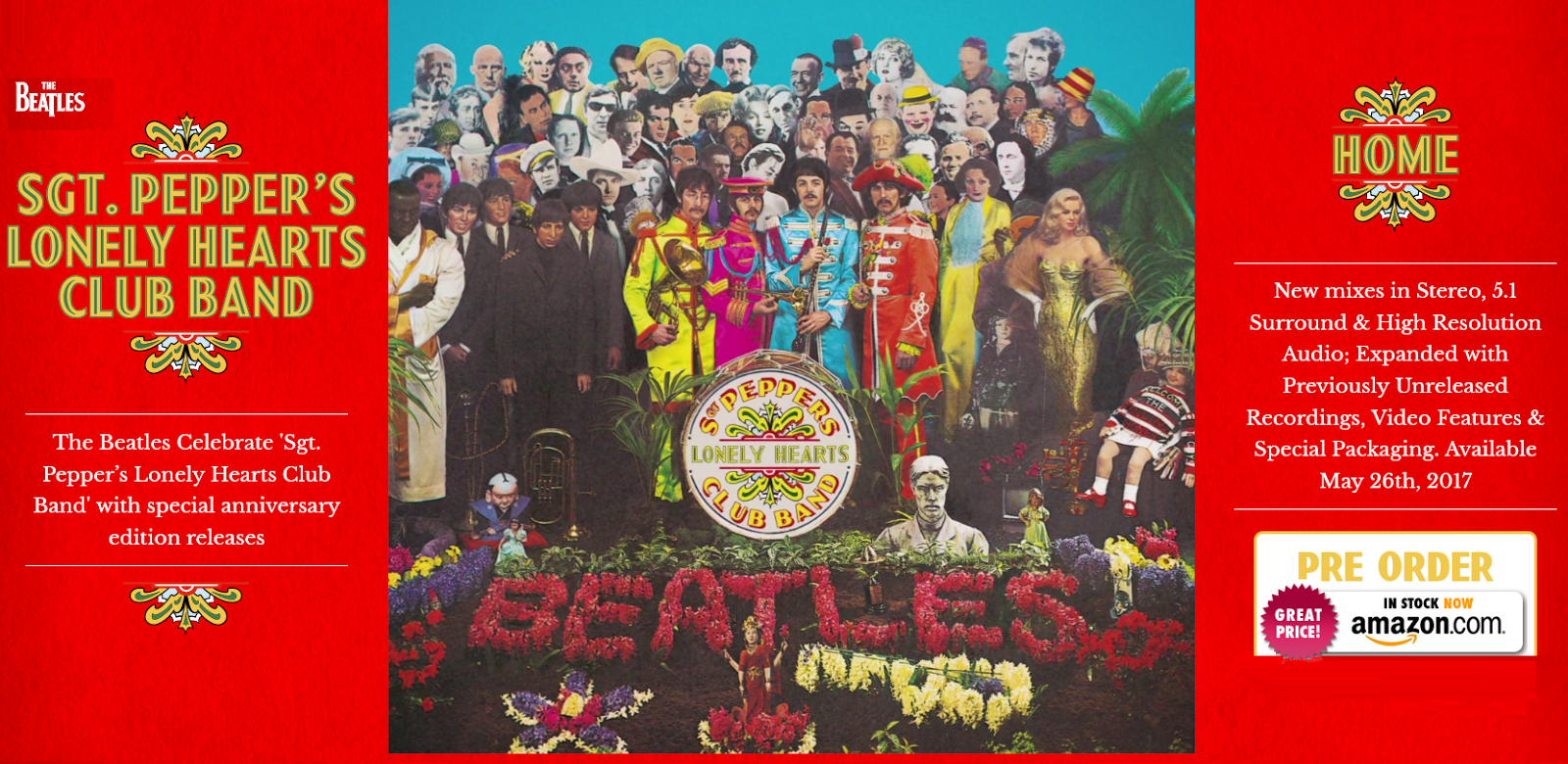 BEATLES MAGAZINE: THE BEATLES CELEBRATE ‘SGT. PEPPER’S LONELY HEARTS ...
