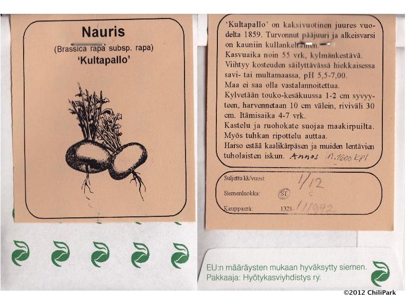 ChiliParkin Taimitarha: Alku & Juuri