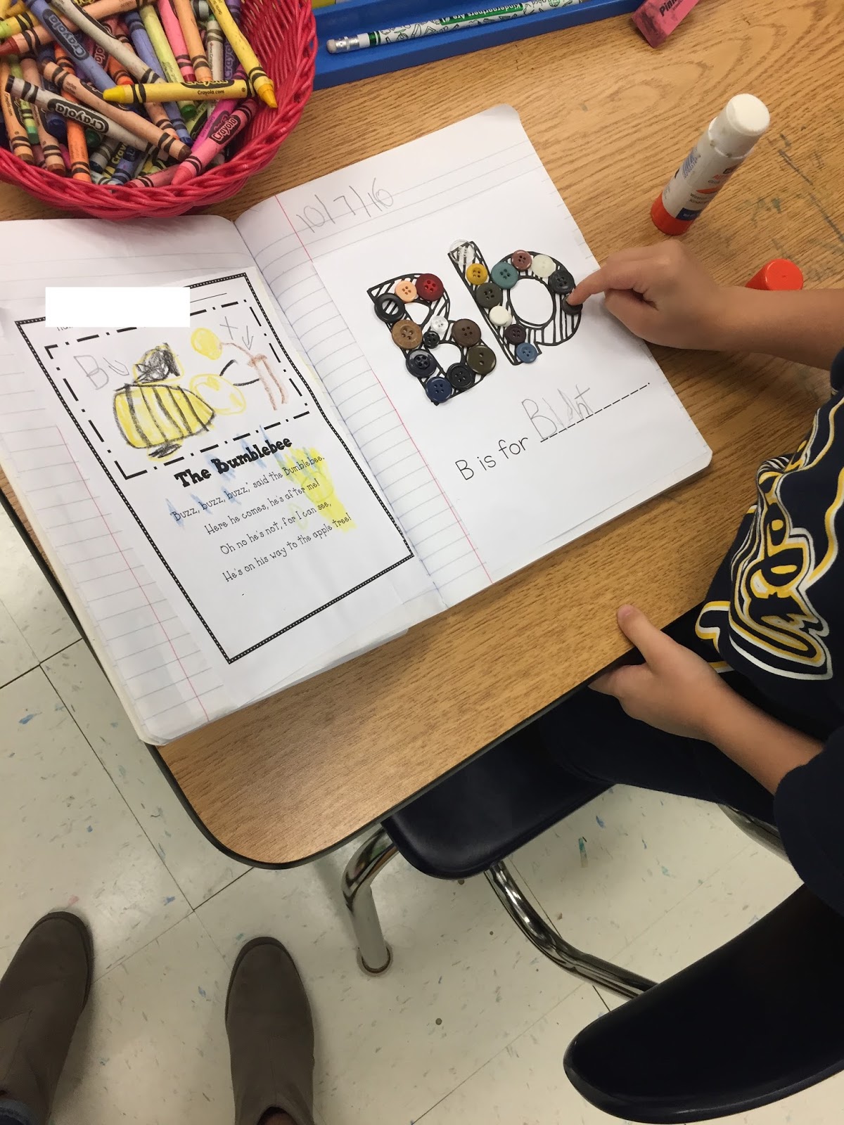 Little Minds Big Thinkers: Tactile Alphabet Journals