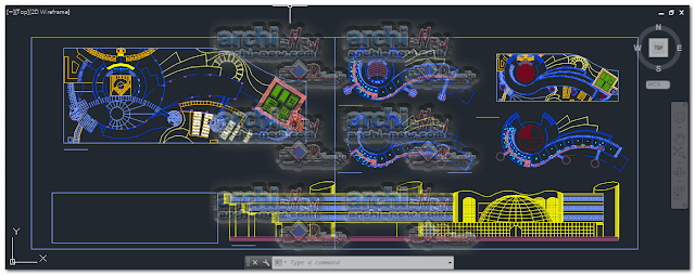 تحميل ملف أوتوكاد لــ كلية عمارة dwg | رادار الهندسة