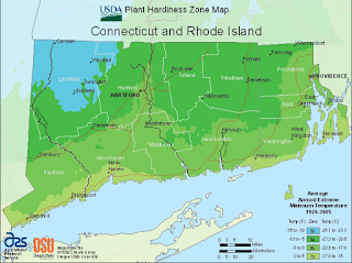 Farmers Know Best: Connecticut USDA Plant Hardiness Zones Map