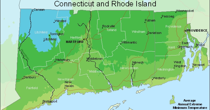 Farmers Know Best: Connecticut USDA Plant Hardiness Zones Map