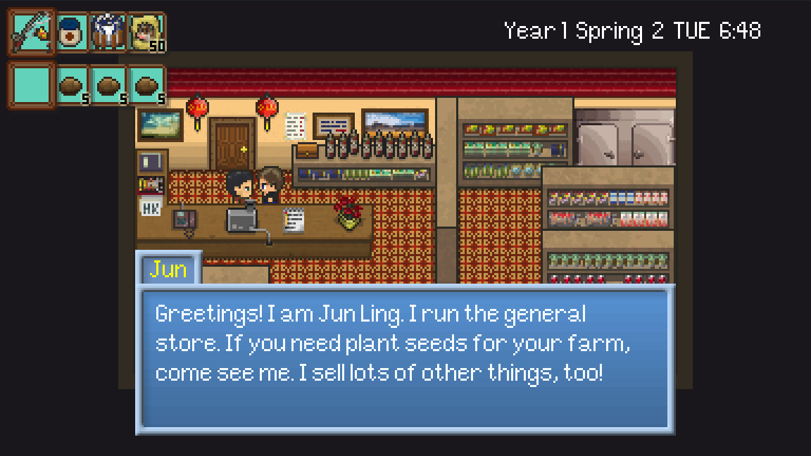 Gleaner Heights: Progress report: Crafting, Dialogue, Spouses and more