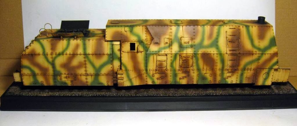 ernimodels: German Panzerlok BR57 Armoured Locomotiv 1/35
