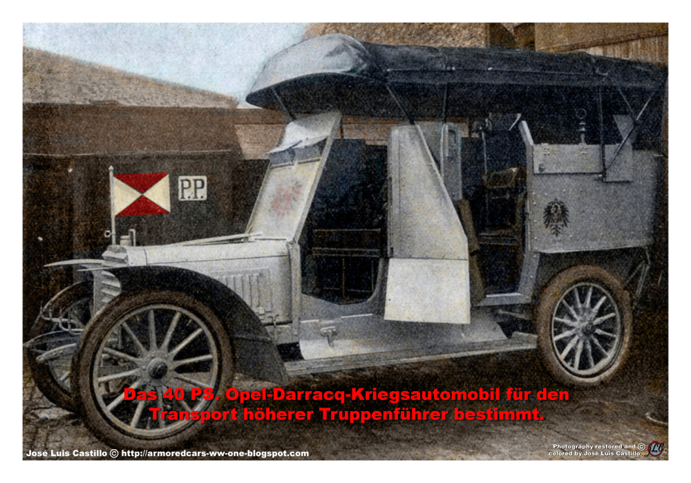 Armored Cars in the WWI: 05.2018