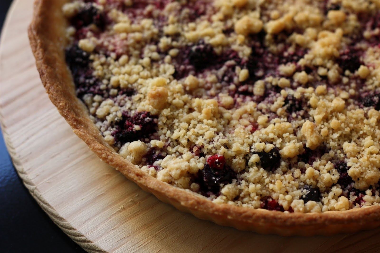 Les petits plats de Rose: Tarte crumble aux fruits rouges