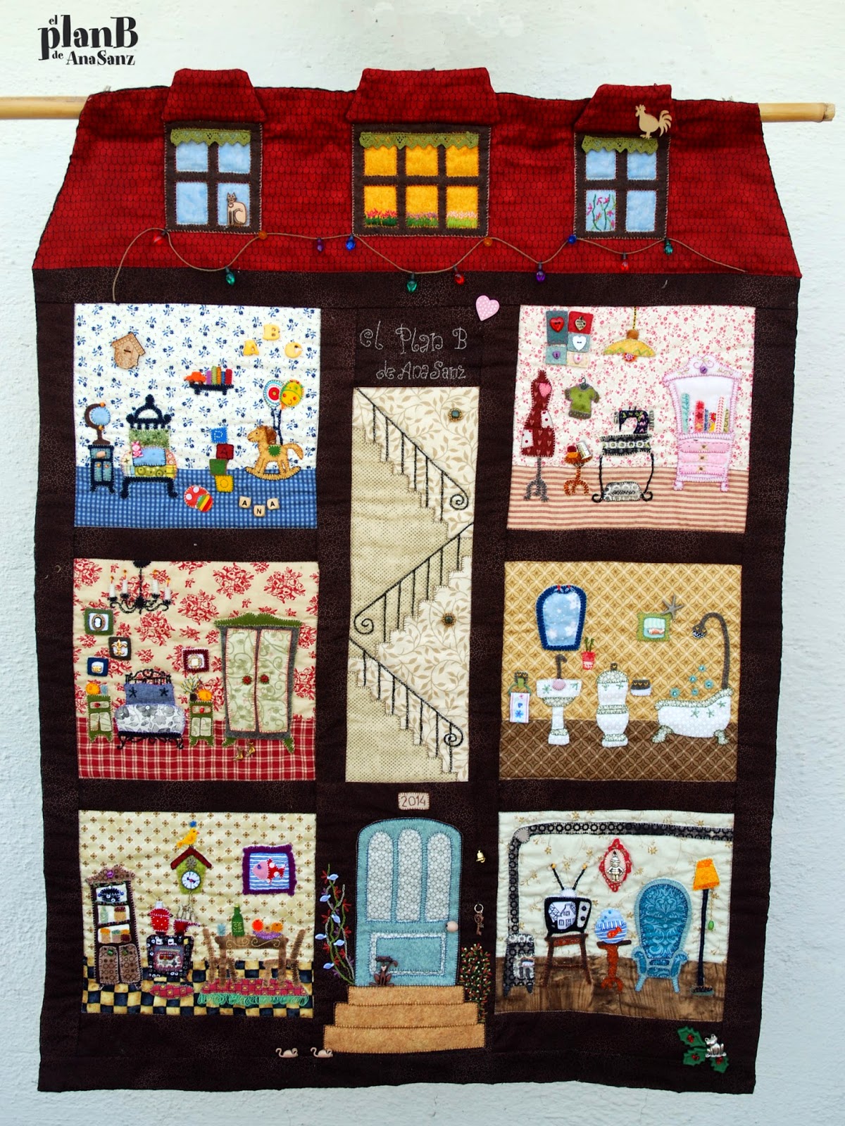 Bocinets d'encís: Mi casita de Patchwork