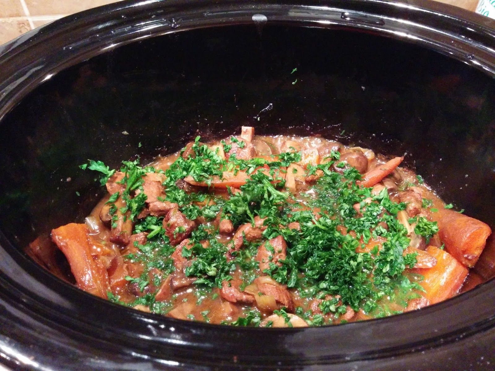 Onions and Paper: Slow cooker mixed game stew