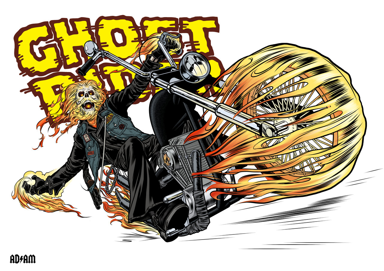 Marvel Comics of the 1980s: Ghost Rider by Adam Huntley