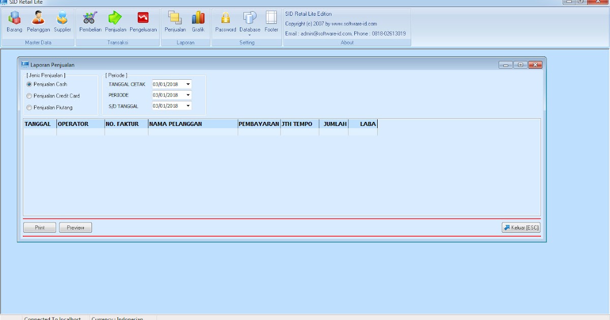 Aplikasi Kasir Dengan Fitur Yang Lengkap Dan Simple