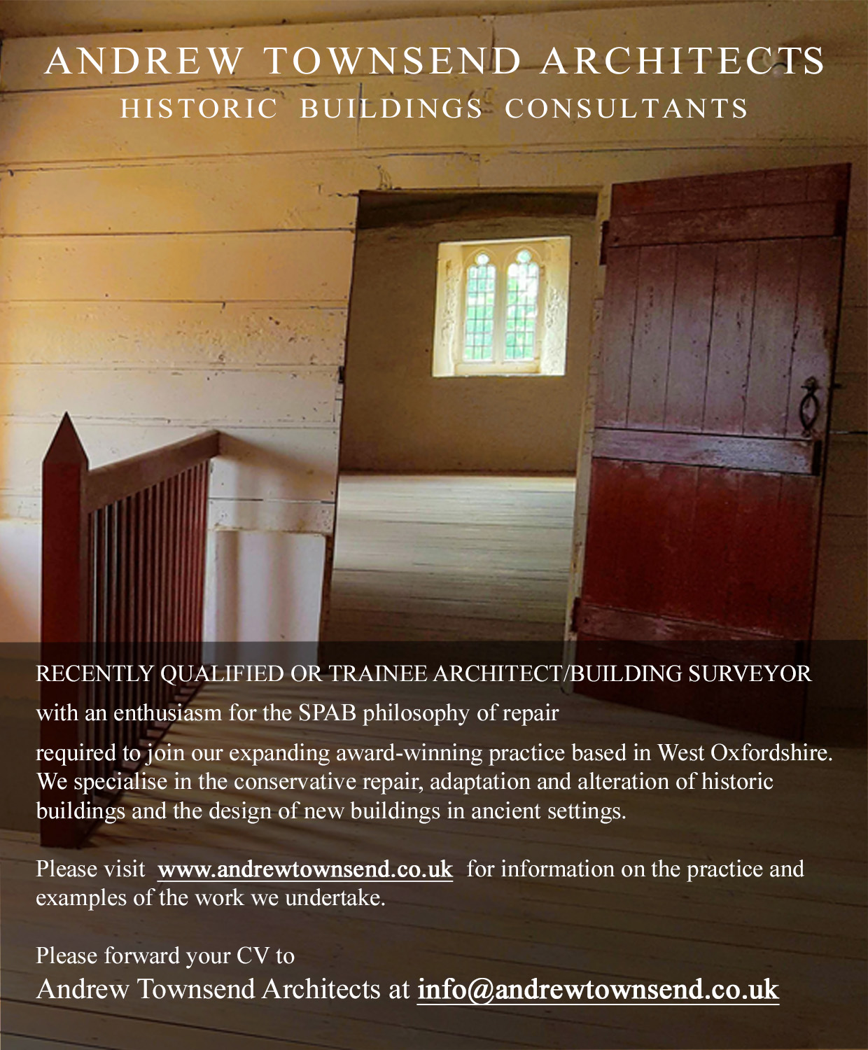 Work for Andrew Townsend Architects