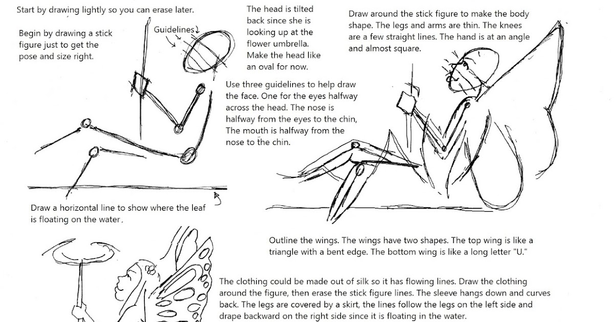 Floating Stick Drawing