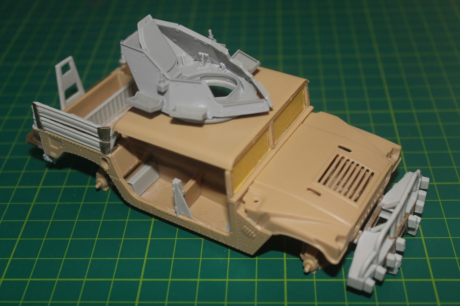 Dan's model blog: WIP: SPECIAL FORCES HUMVEE