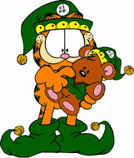 Feliz Navidad Garfield, dibujos psra imprimir - Blog de imágenes